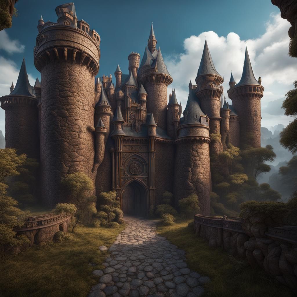 Castle - AI Generated Artwork - NightCafe Creator