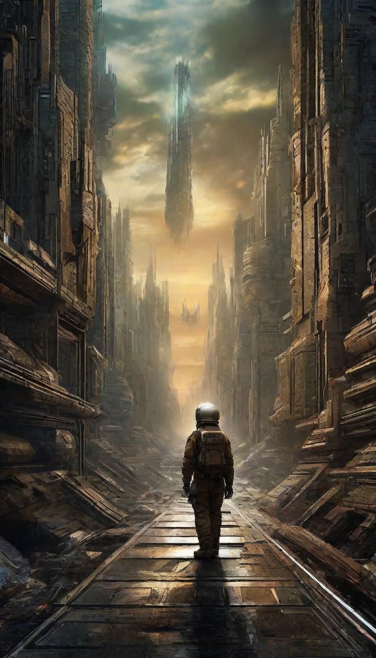 Sci-Fi ilustration 116 - AI Generated Artwork - NightCafe Creator