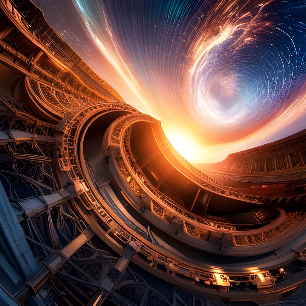 WORMHOLE GENERATOR - AI Generated Artwork - NightCafe Creator