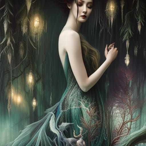 She haunts... - AI Generated Artwork - NightCafe Creator