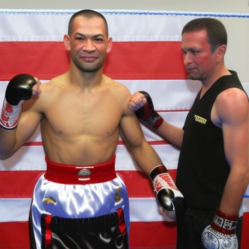 Kickboxer championship in 2009, photo realistic. - AI Generated Artwork ...