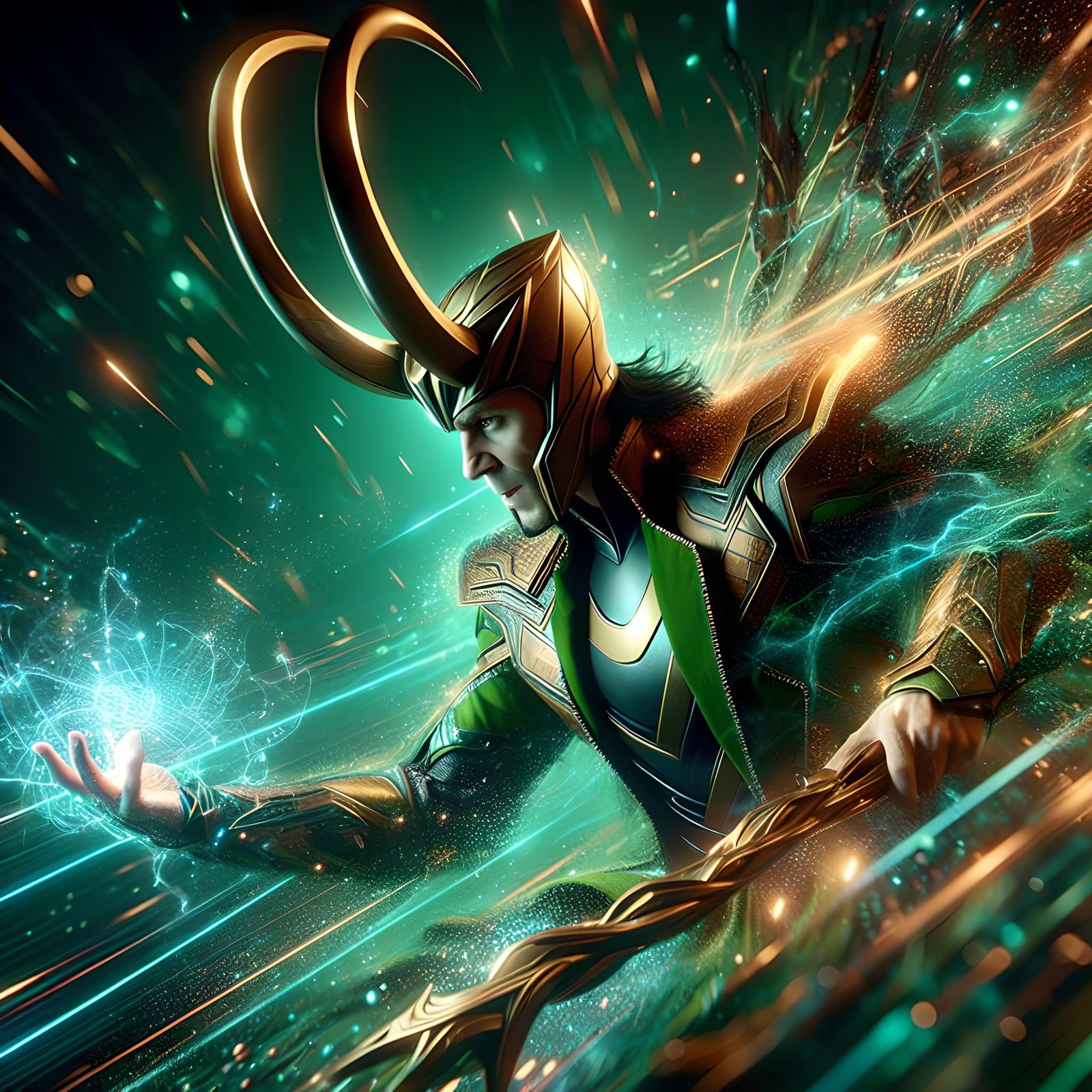 Whispers of Chaos: The Chronicles of Loki - AI Generated Artwork ...