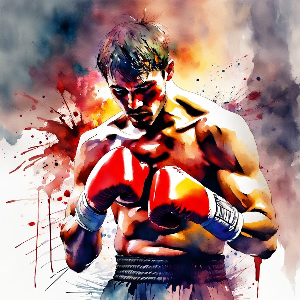 Boxing - AI Generated Artwork - NightCafe Creator