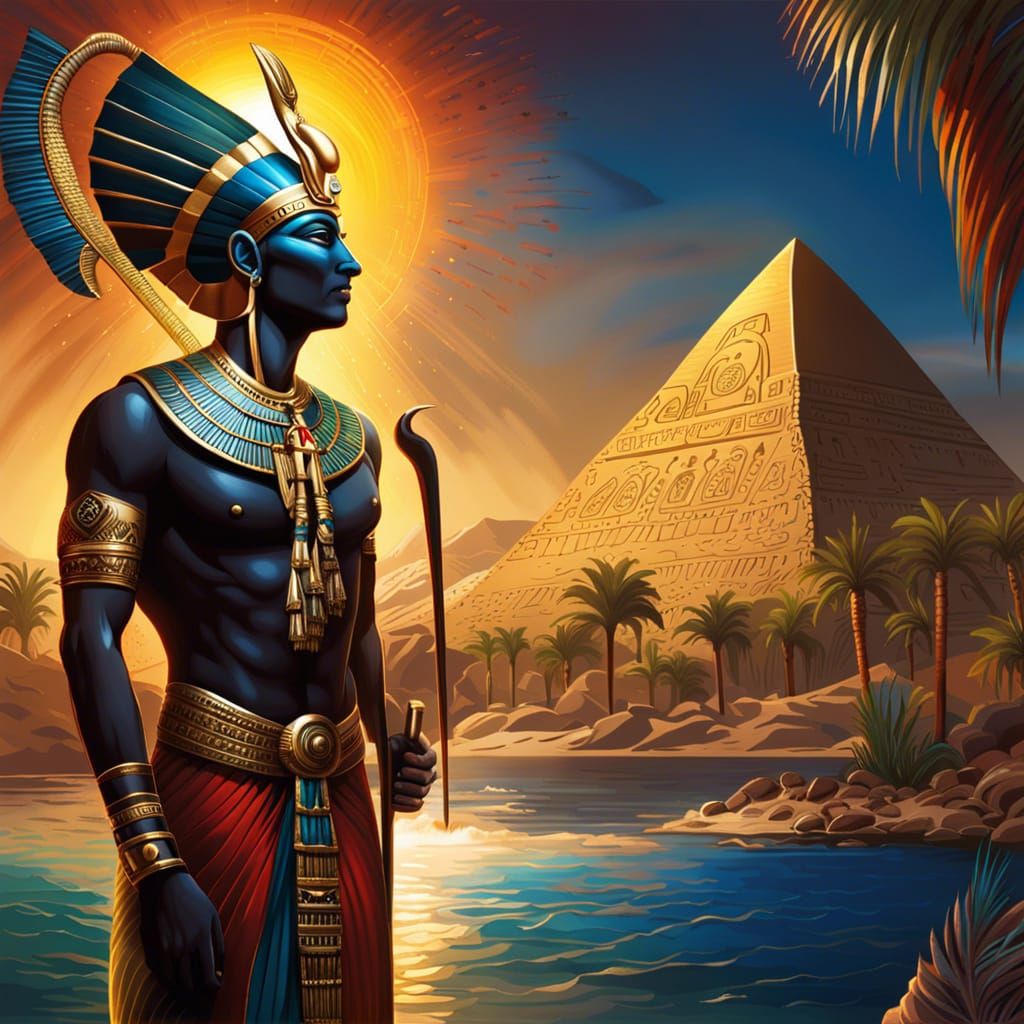 Amun Ra - AI Generated Artwork - NightCafe Creator