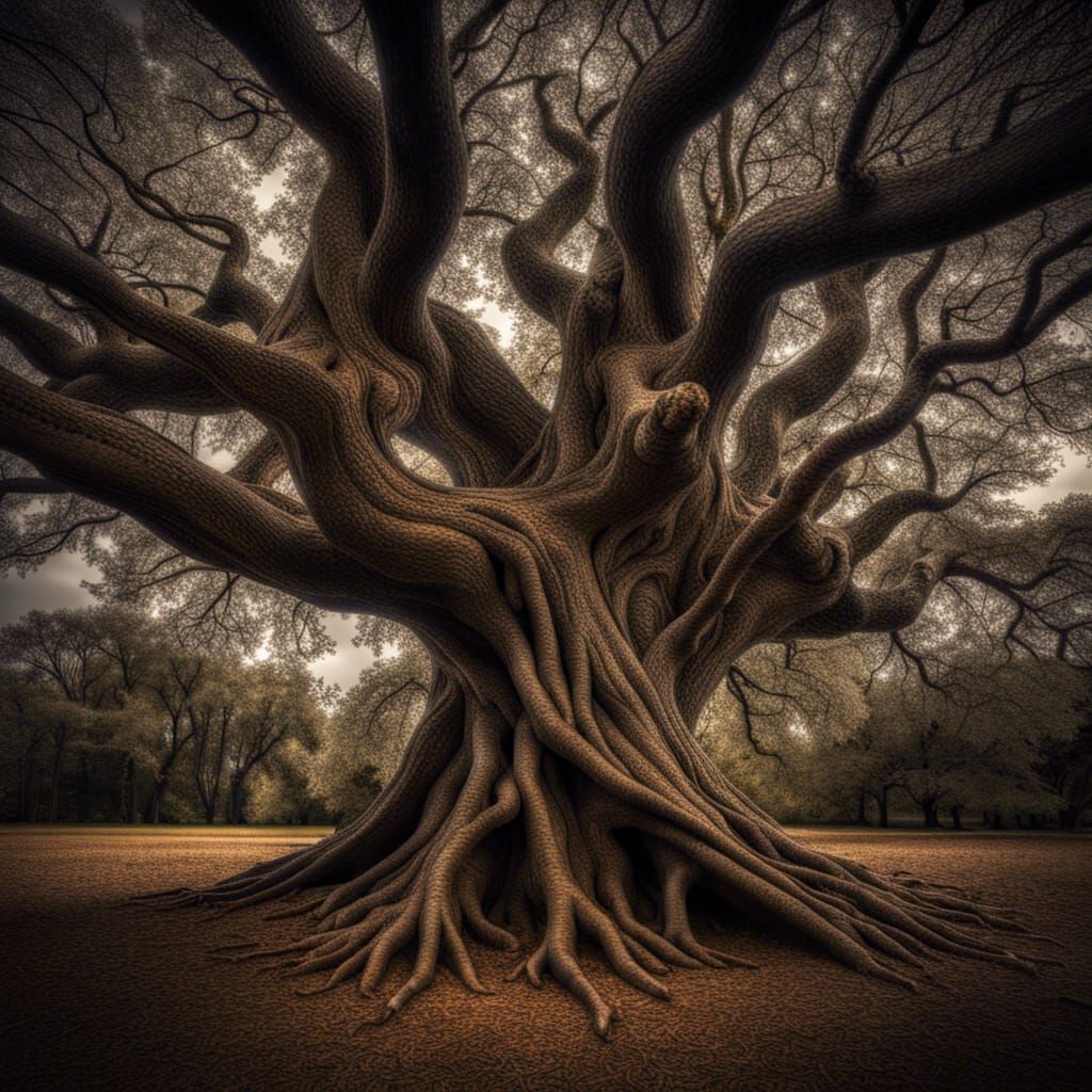 Tree - AI Generated Artwork - NightCafe Creator