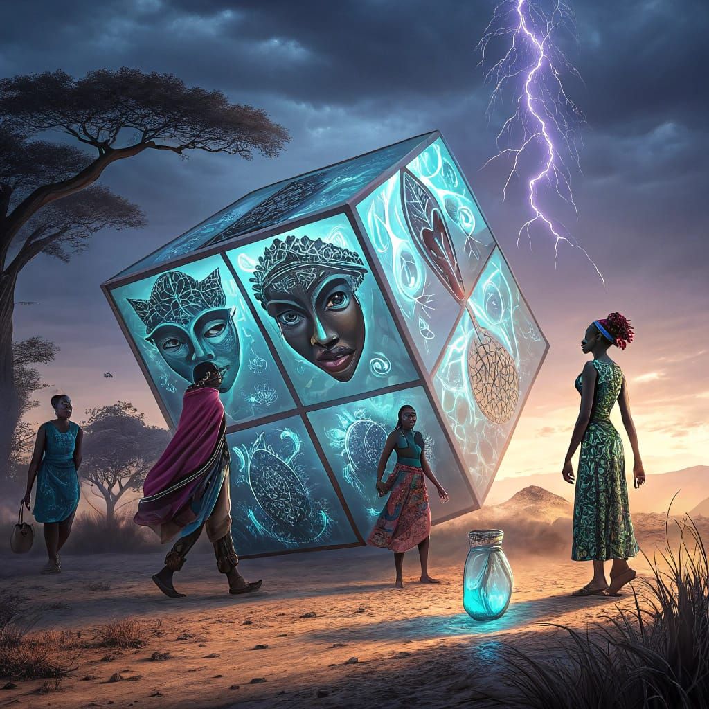 Mask Cube #2 - Mask Cube #2