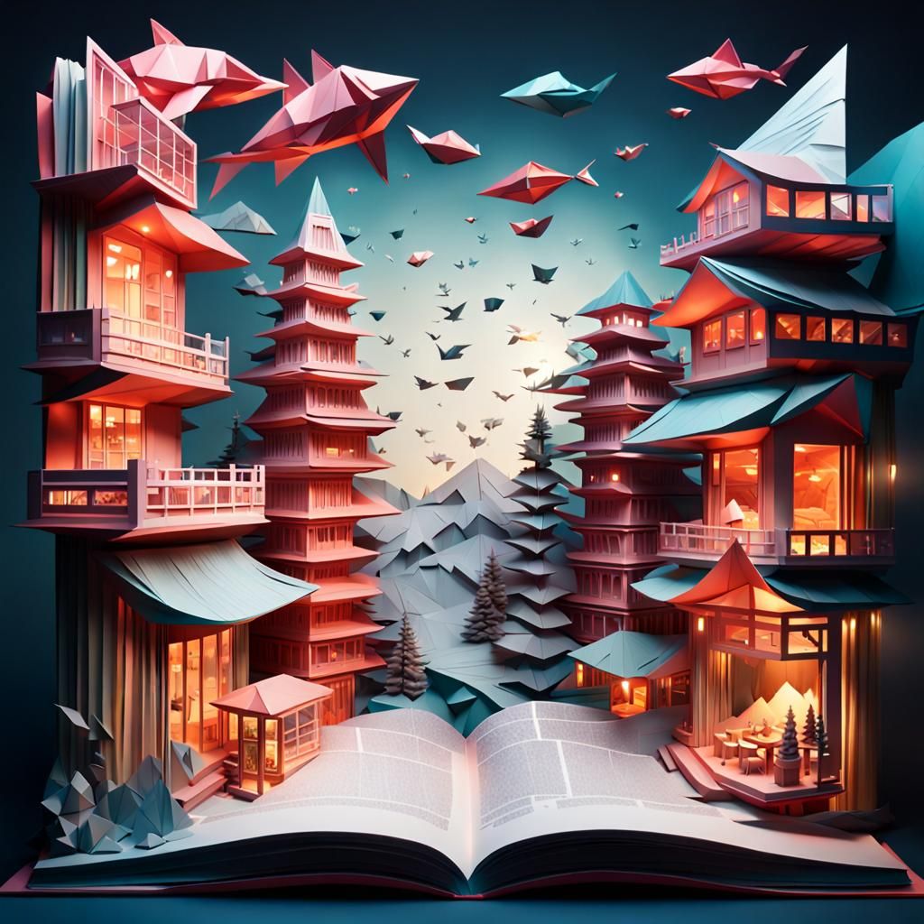 Pop Up World - AI Generated Artwork - NightCafe Creator