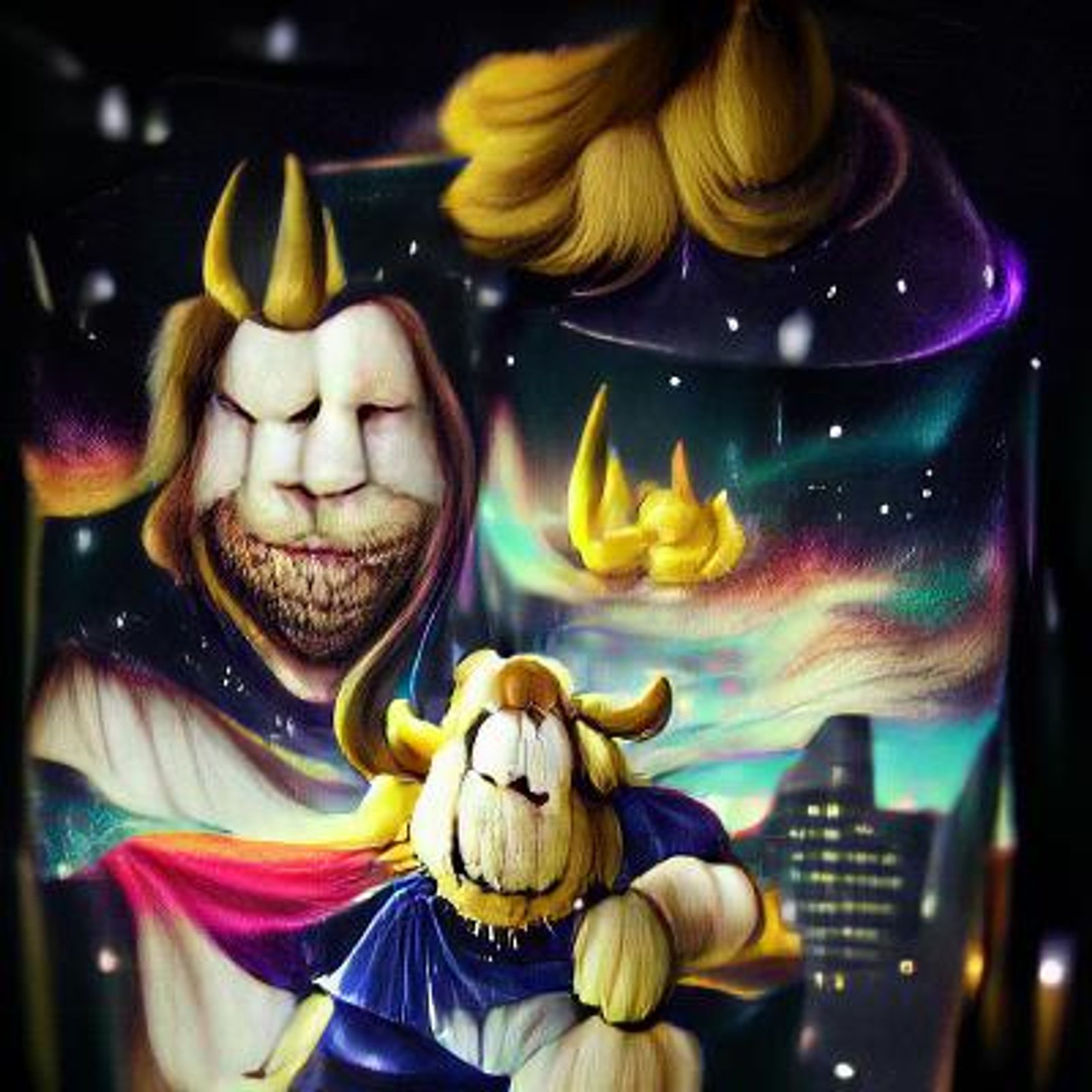 Asgore from Undertale - AI Generated Artwork - NightCafe Creator