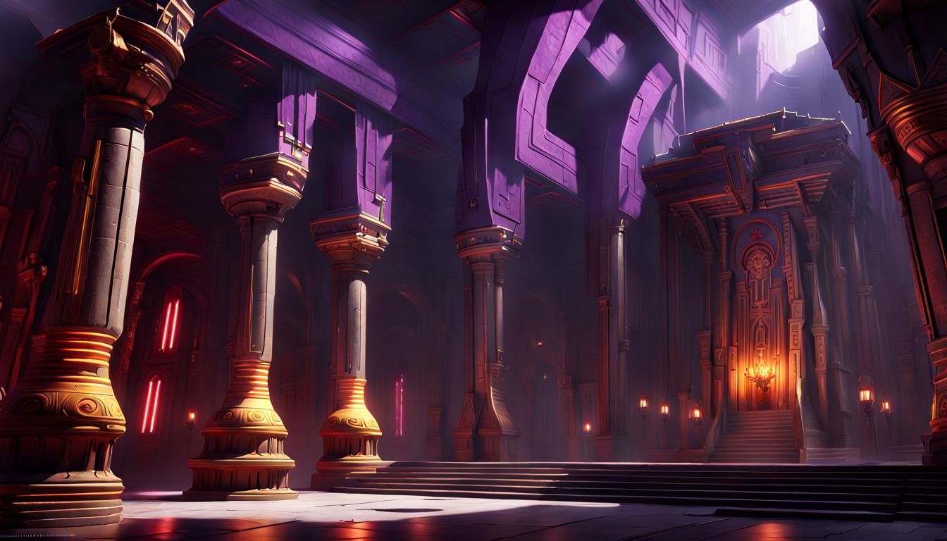 Sith Temple - AI Generated Artwork - NightCafe Creator