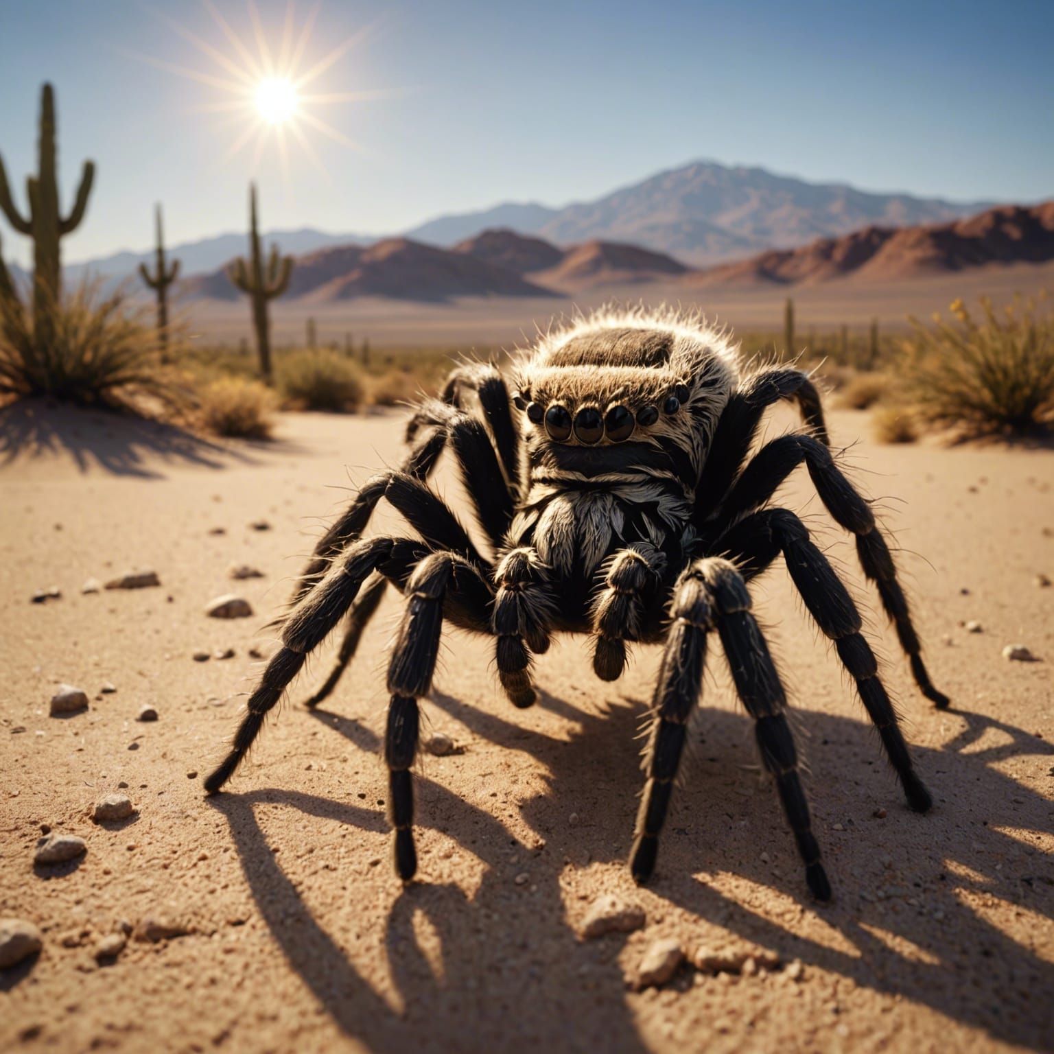 Day In The Desert - AI Generated Artwork - NightCafe Creator