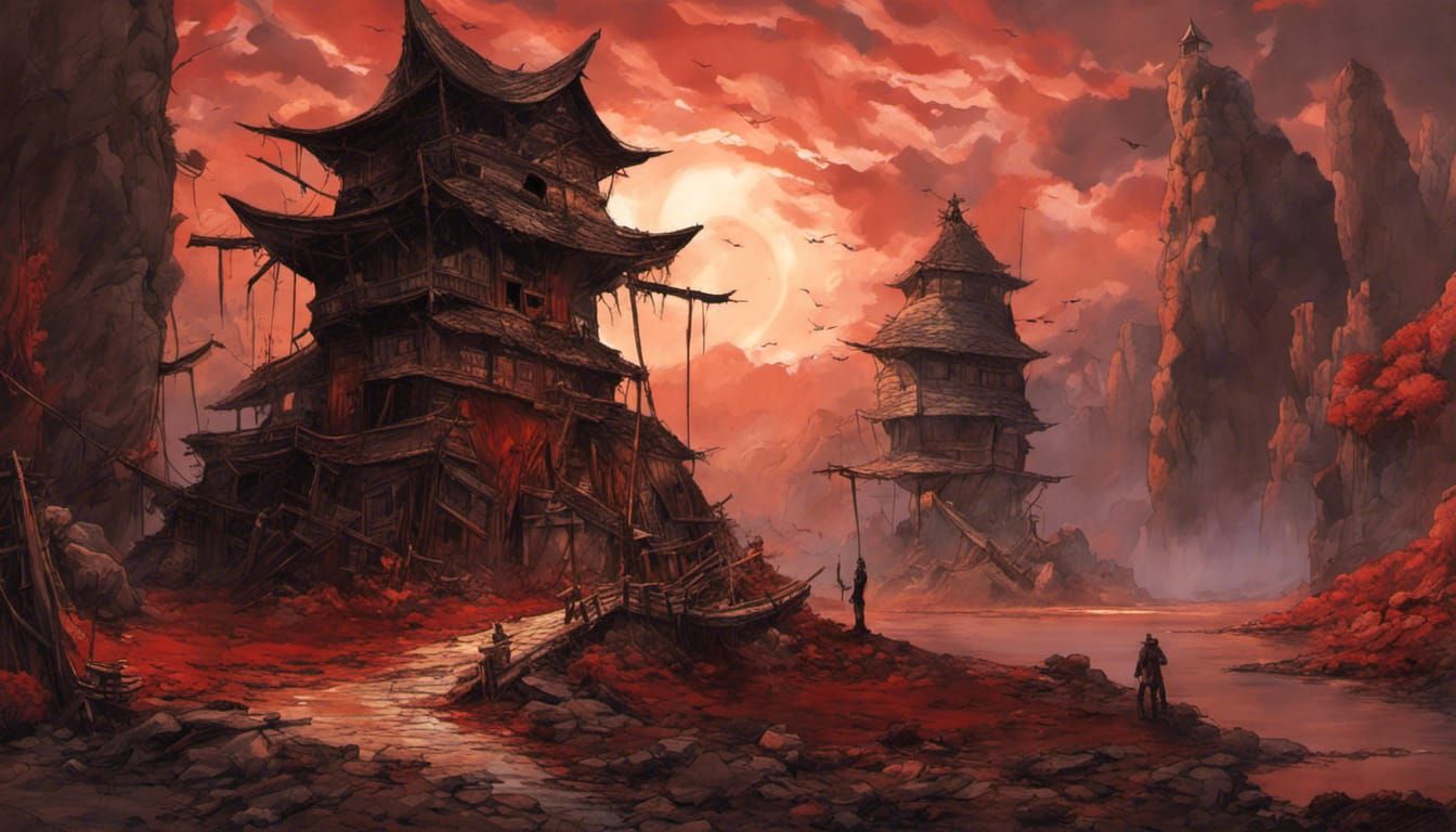 Decrepit Ruins - AI Generated Artwork - NightCafe Creator