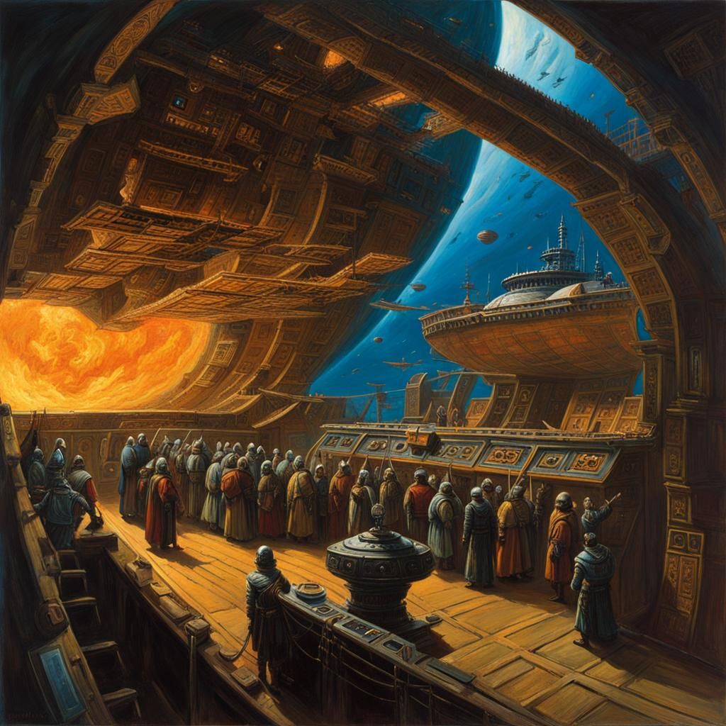 The AI's rendering of the 8th paragraph of "Olias of Sunhillow" (from ...