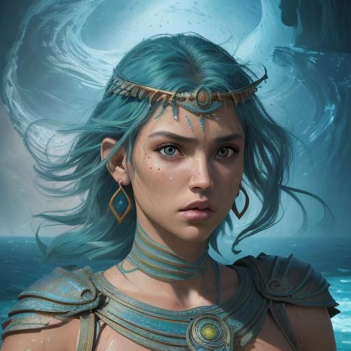 Kida Nedakh, Warrior Princess - AI Generated Artwork - NightCafe Creator