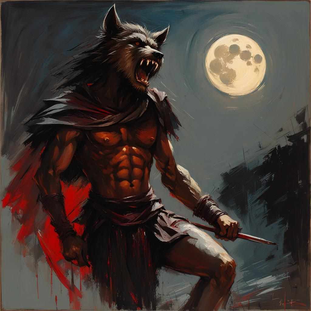 The First Recorded Werewolf Story (Pliny, 1st century AD) 240116C - AI ...