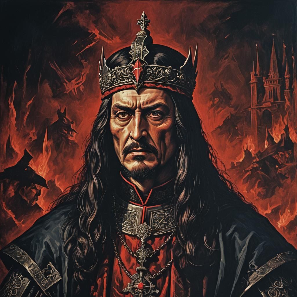 Vlad Tepes #2 - AI Generated Artwork - NightCafe Creator