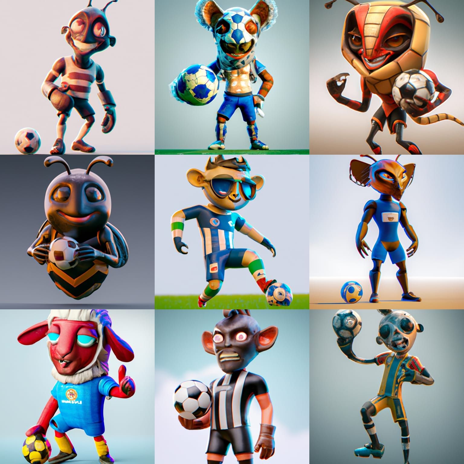 Laeeb fifa mascot 8k resolution concept art hyperdetailed trending on ...