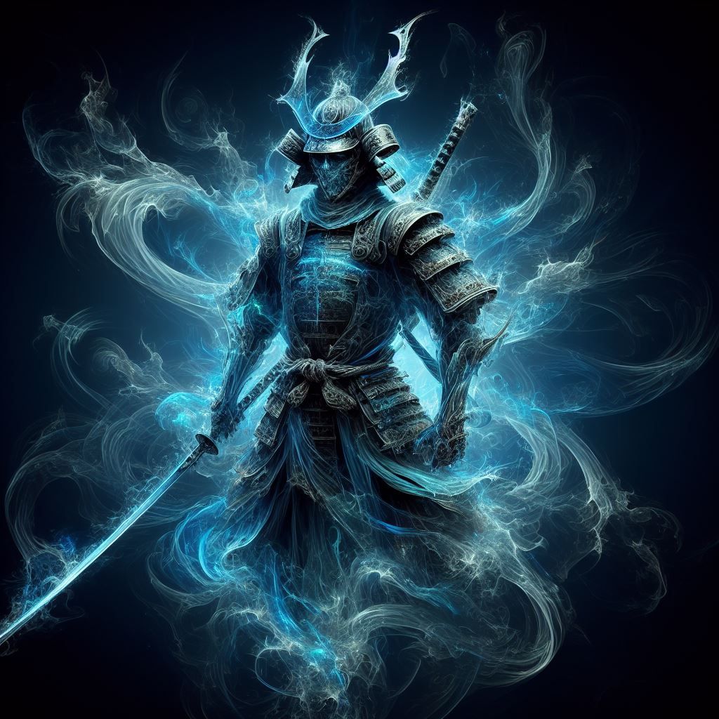 Samurai Smoke - AI Generated Artwork - NightCafe Creator