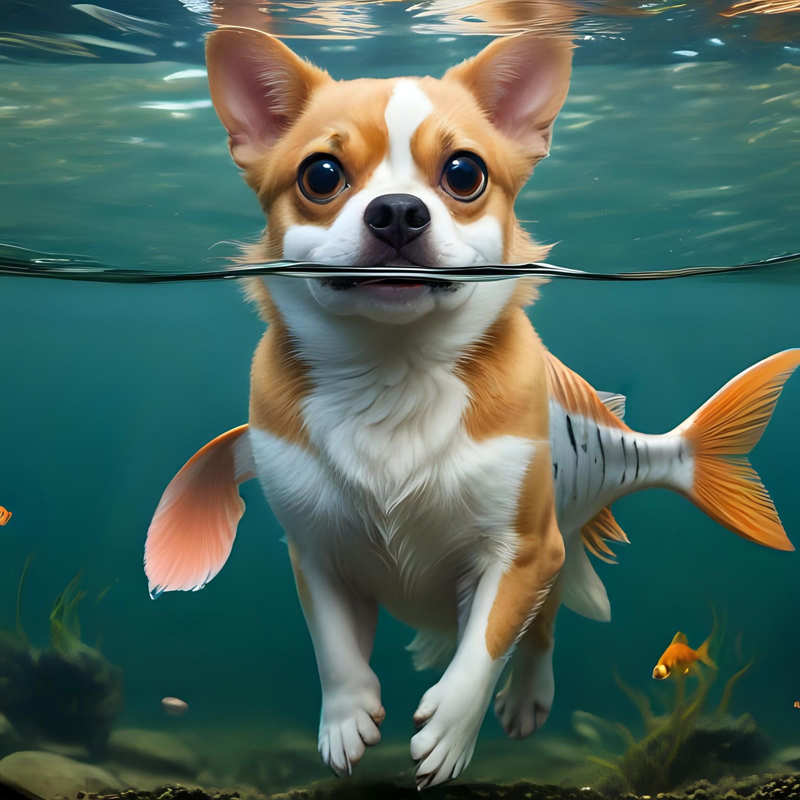 Dogfish - AI Generated Artwork - NightCafe Creator