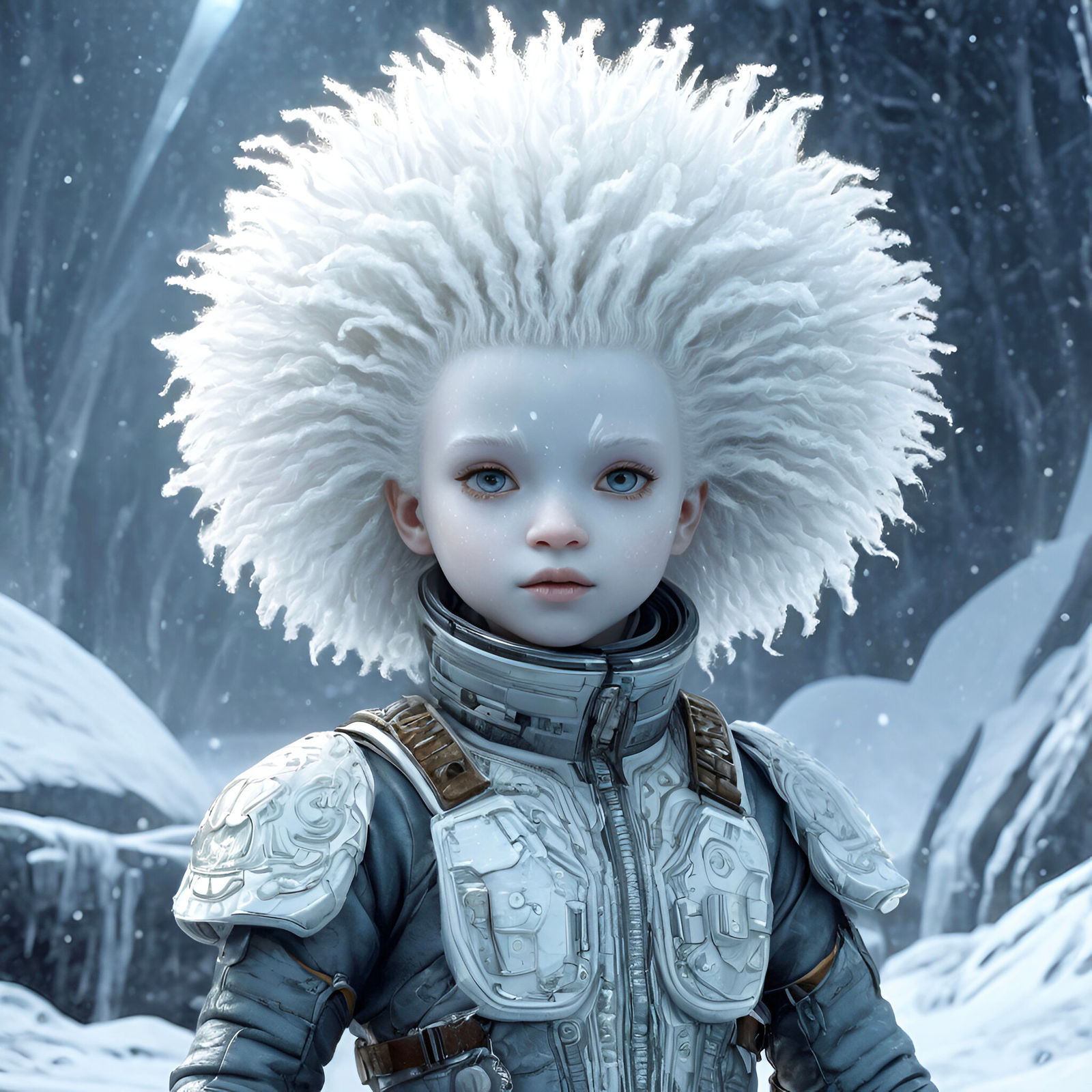 Ice boy - AI Generated Artwork - NightCafe Creator