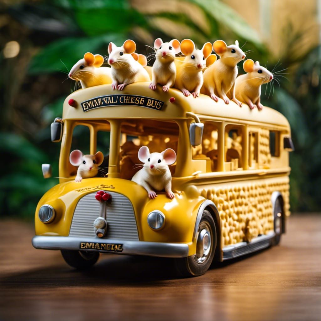 The Emmental Cheese Bus company has a large fleet of unique vehicles ...