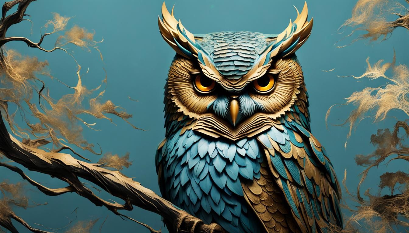 Master Owl III - AI Generated Artwork - NightCafe Creator
