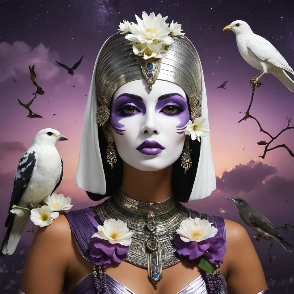 Wife of a Pharaoh - AI Generated Artwork - NightCafe Creator