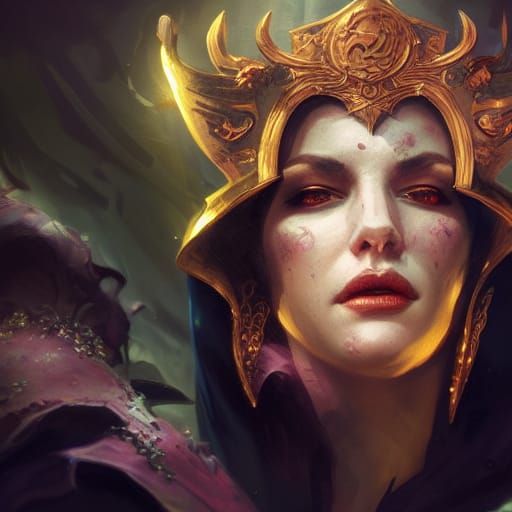 Ancient Vampire Queen - AI Generated Artwork - NightCafe Creator