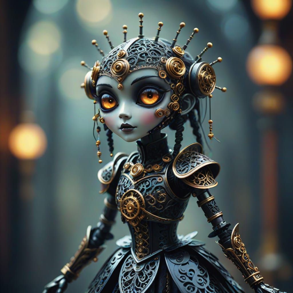 Mechanical Puppet, marionette - Mechanical Puppet, marionett...