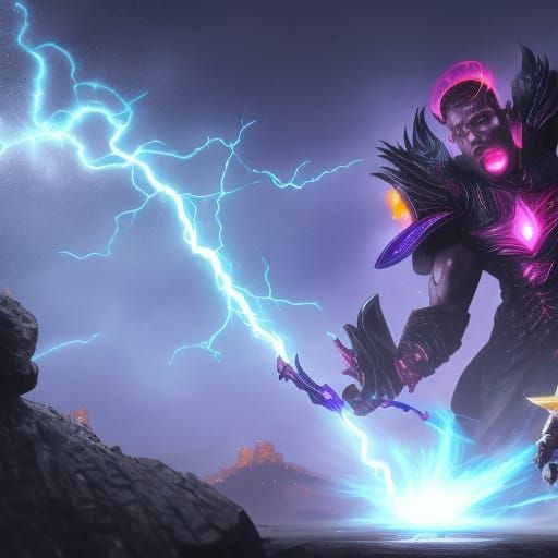 Corrupted mage - AI Generated Artwork - NightCafe Creator