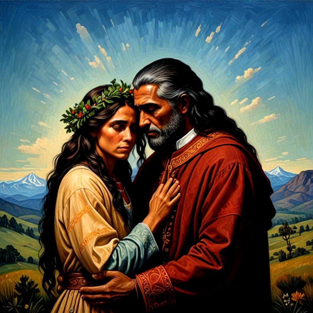 Reconciliation - A Symbolic Reconciliation Scene in Harmony