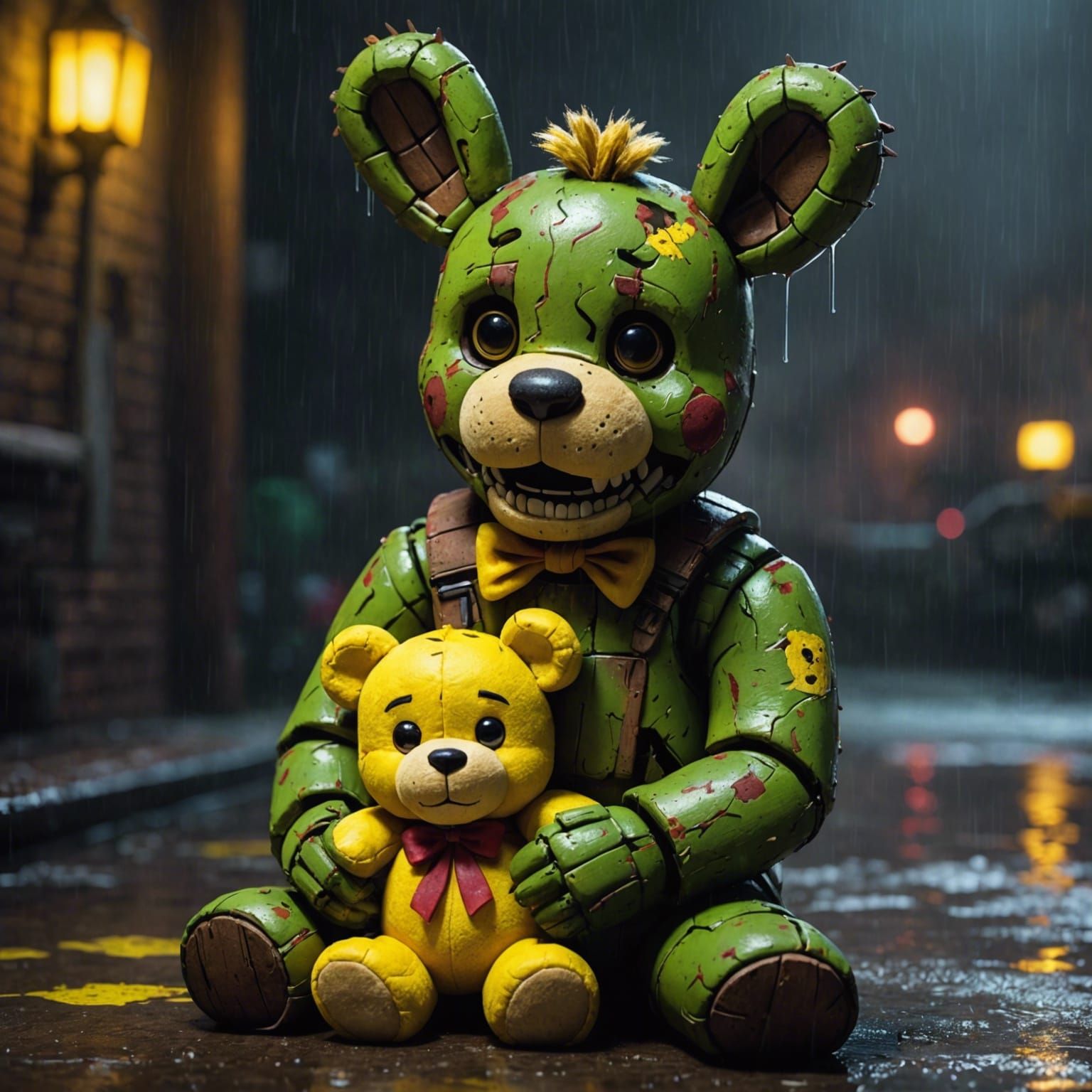 Springtrap - AI Generated Artwork - NightCafe Creator