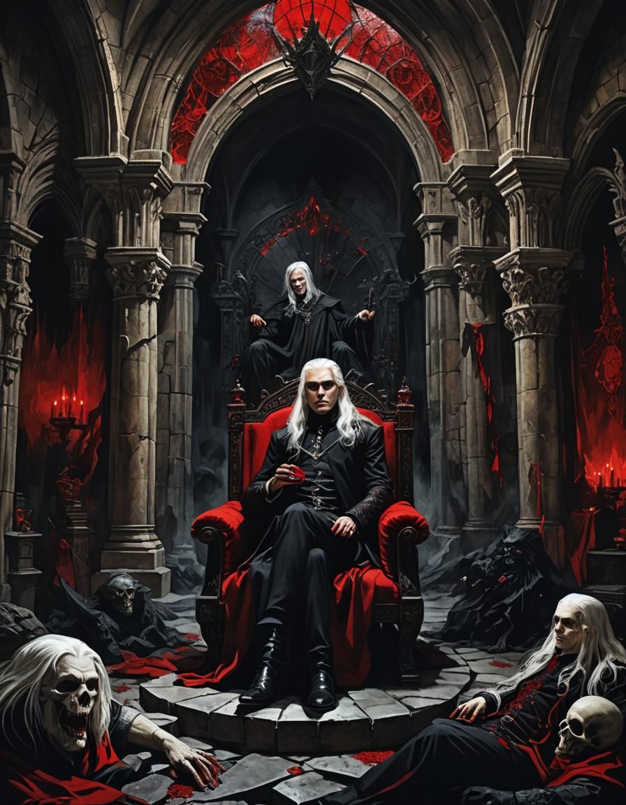 Vampire Lair - AI Generated Artwork - NightCafe Creator