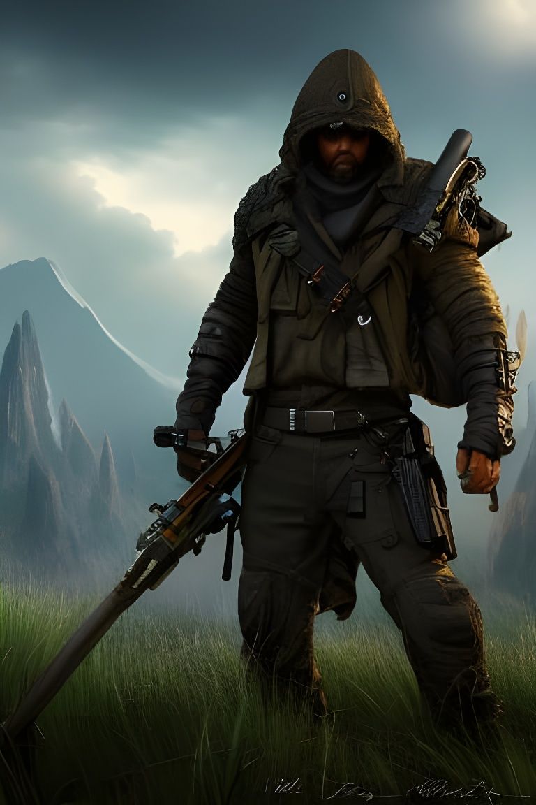 An adventurous survivalist - AI Generated Artwork - NightCafe Creator