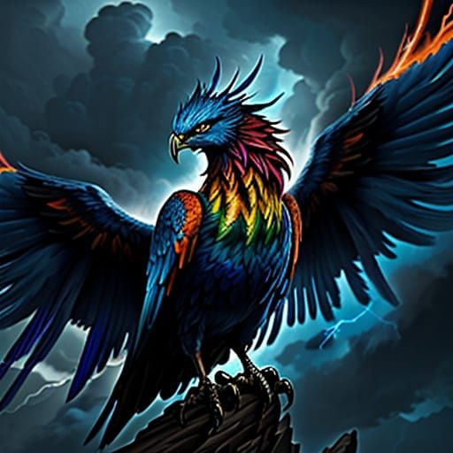 A phoenix born of lightning - Phoenix Born of Lightning in V...