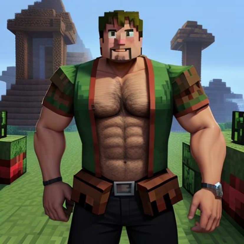 Steve's big old juicy chest (Minecraft) - AI Generated Artwork ...