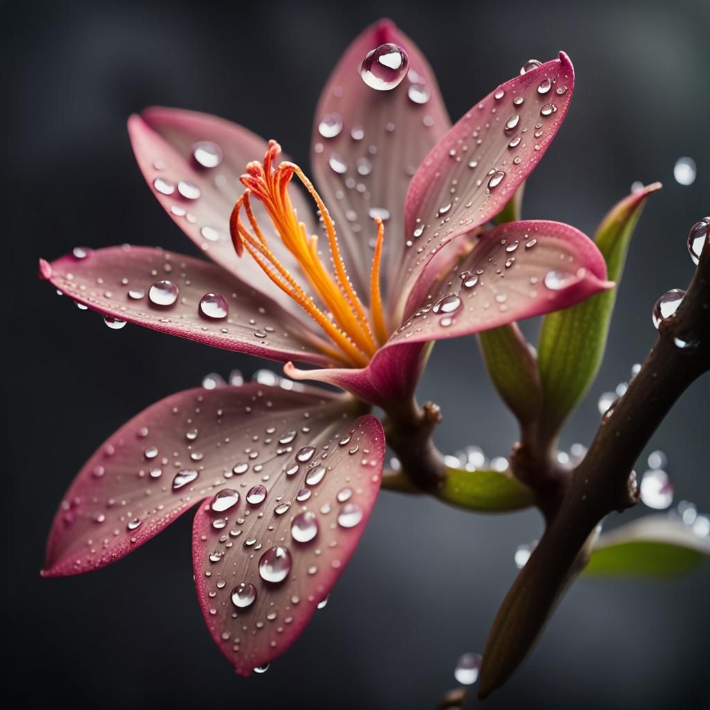 Exotic Flower - AI Generated Artwork - NightCafe Creator