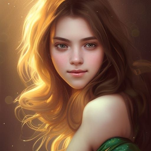 Girl - AI Generated Artwork - NightCafe Creator