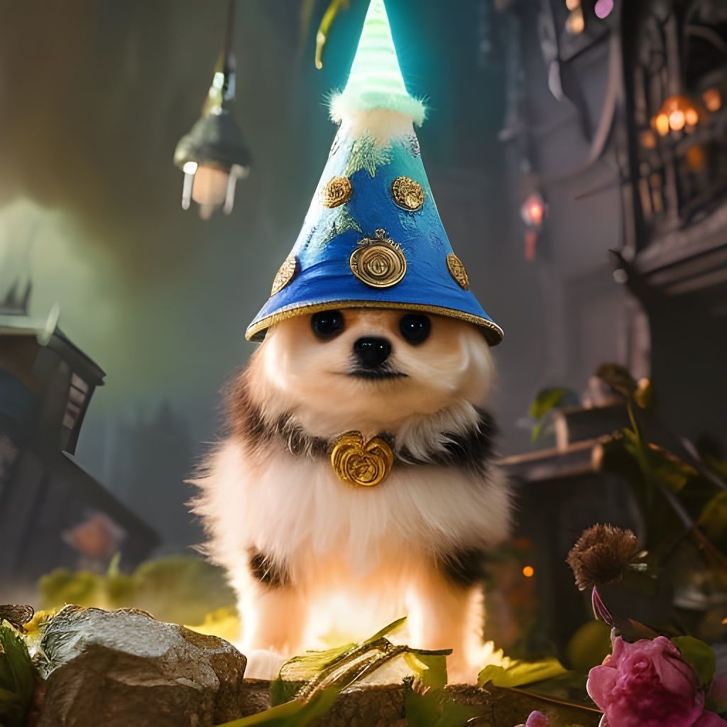 Merlin’s magical familiar - AI Generated Artwork - NightCafe Creator