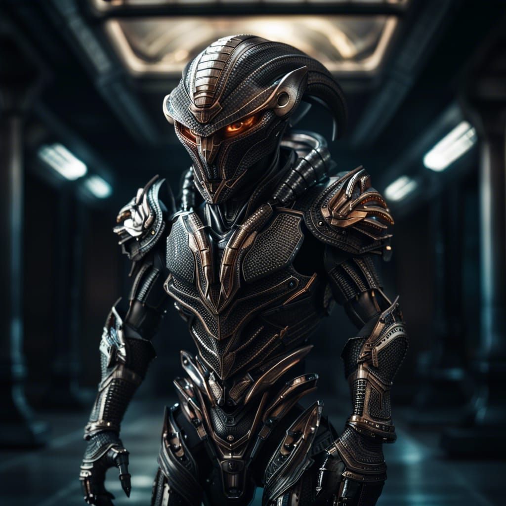 Alien Armor - AI Generated Artwork - NightCafe Creator