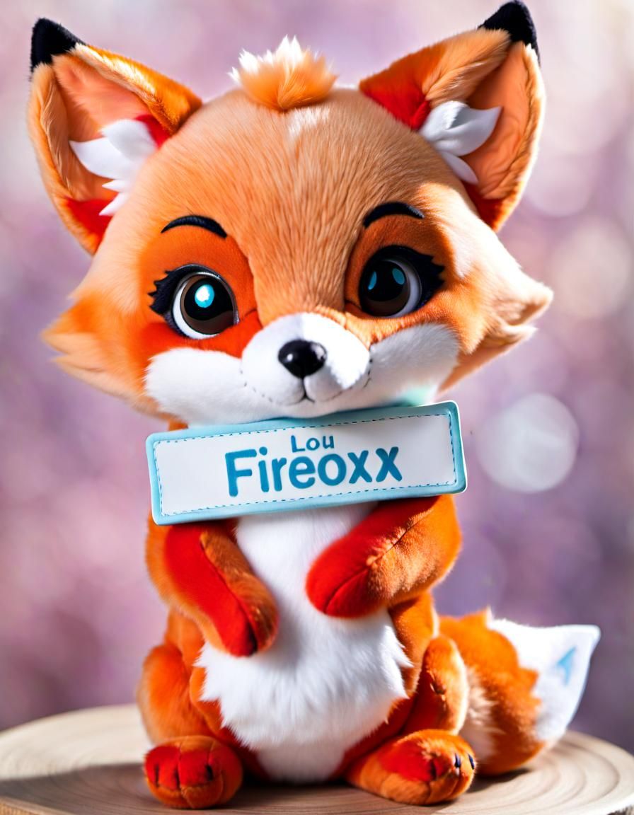 Lou the firefox - AI Generated Artwork - NightCafe Creator