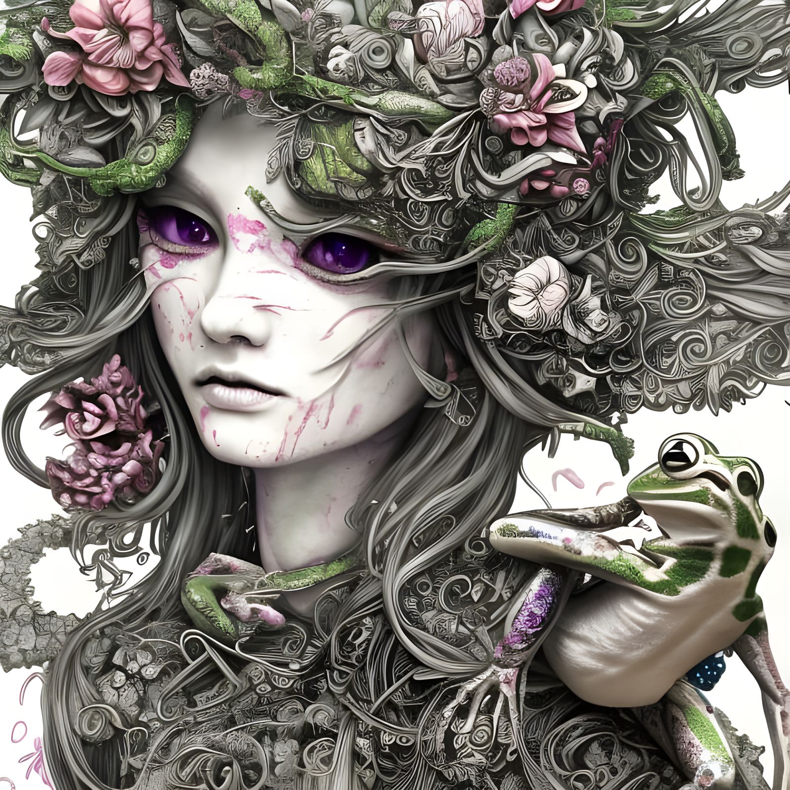 Ribbit Yo~ - AI Generated Artwork - NightCafe Creator