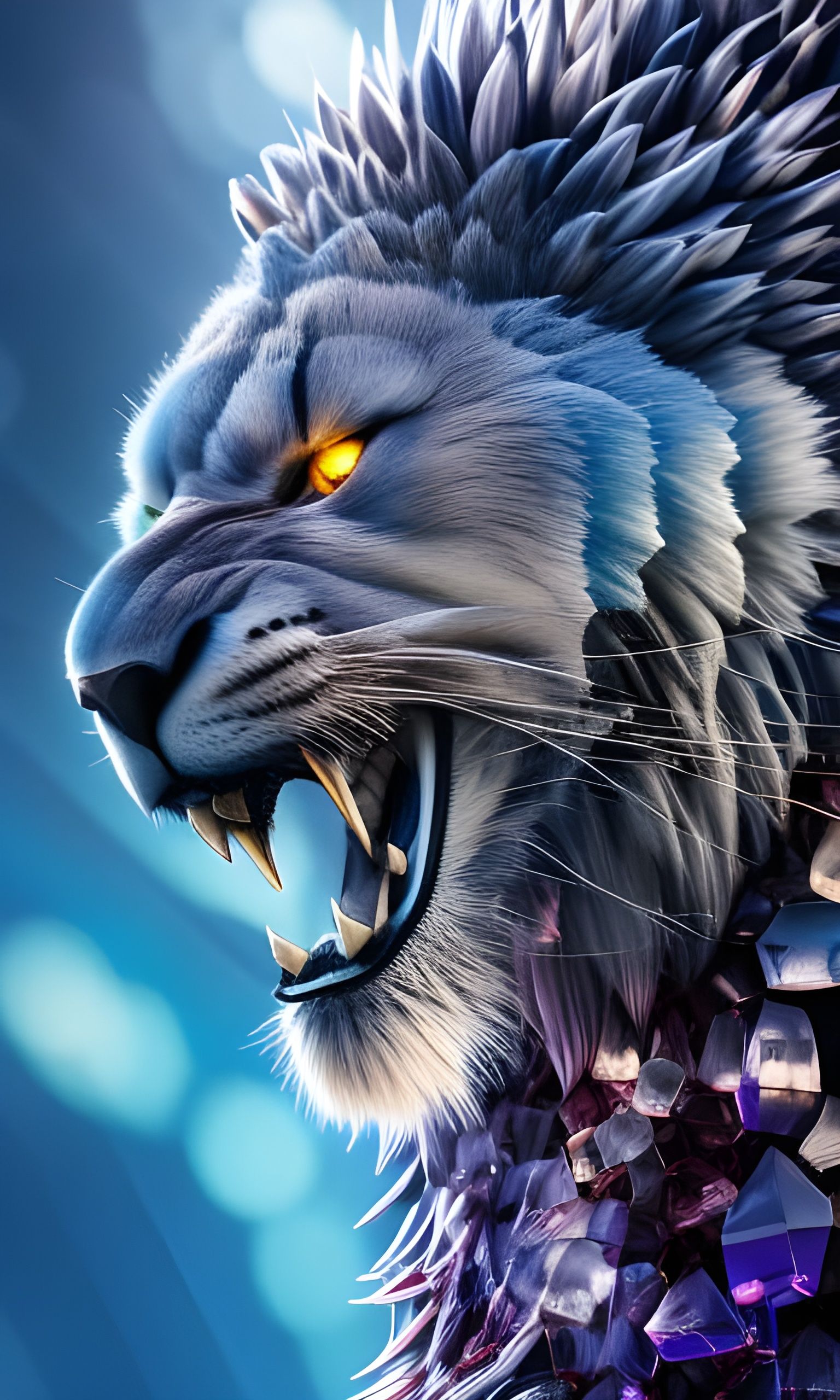 Liger: the hybrid - AI Generated Artwork - NightCafe Creator