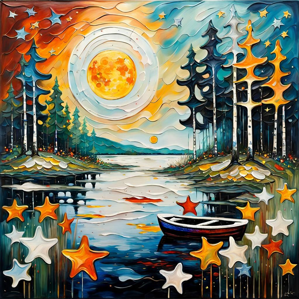 lake VI - AI Generated Artwork - NightCafe Creator