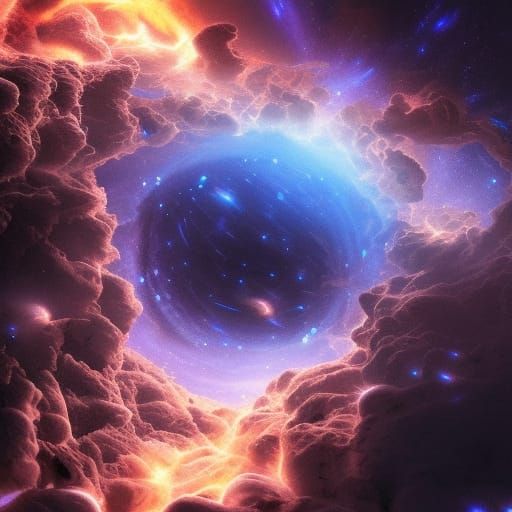 Dark matter - AI Generated Artwork - NightCafe Creator