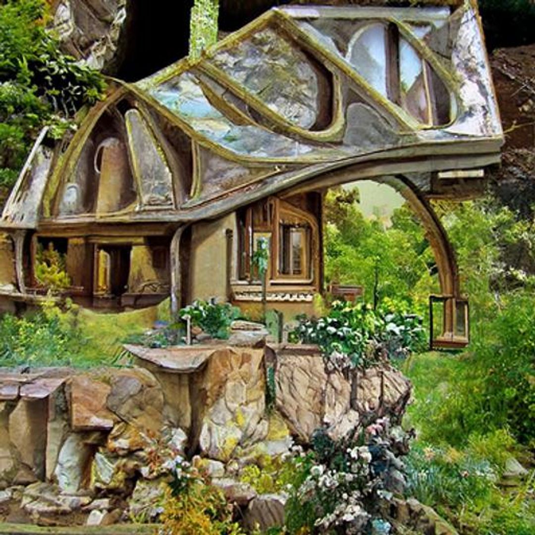 solarpunk cottage core - AI Generated Artwork - NightCafe Creator