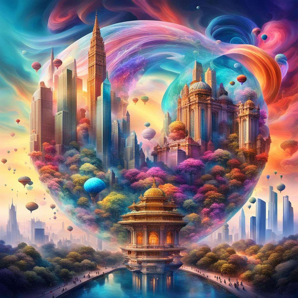 Dreamland - AI Generated Artwork - NightCafe Creator