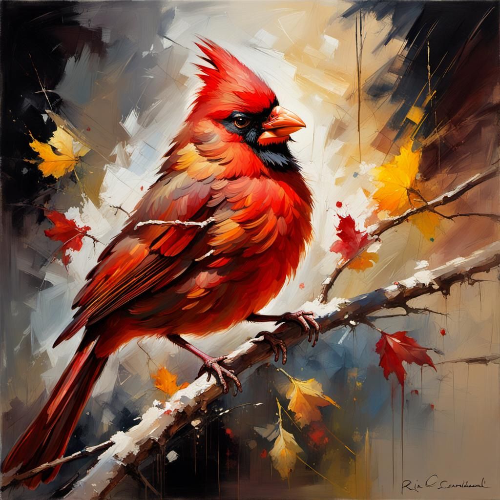 cardinal - AI Generated Artwork - NightCafe Creator