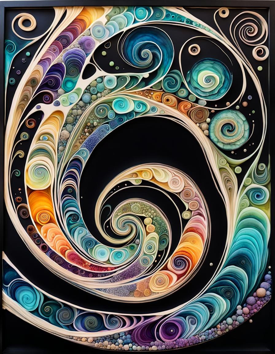 Fibonacci inspired natural artwork - AI Generated Artwork - NightCafe ...