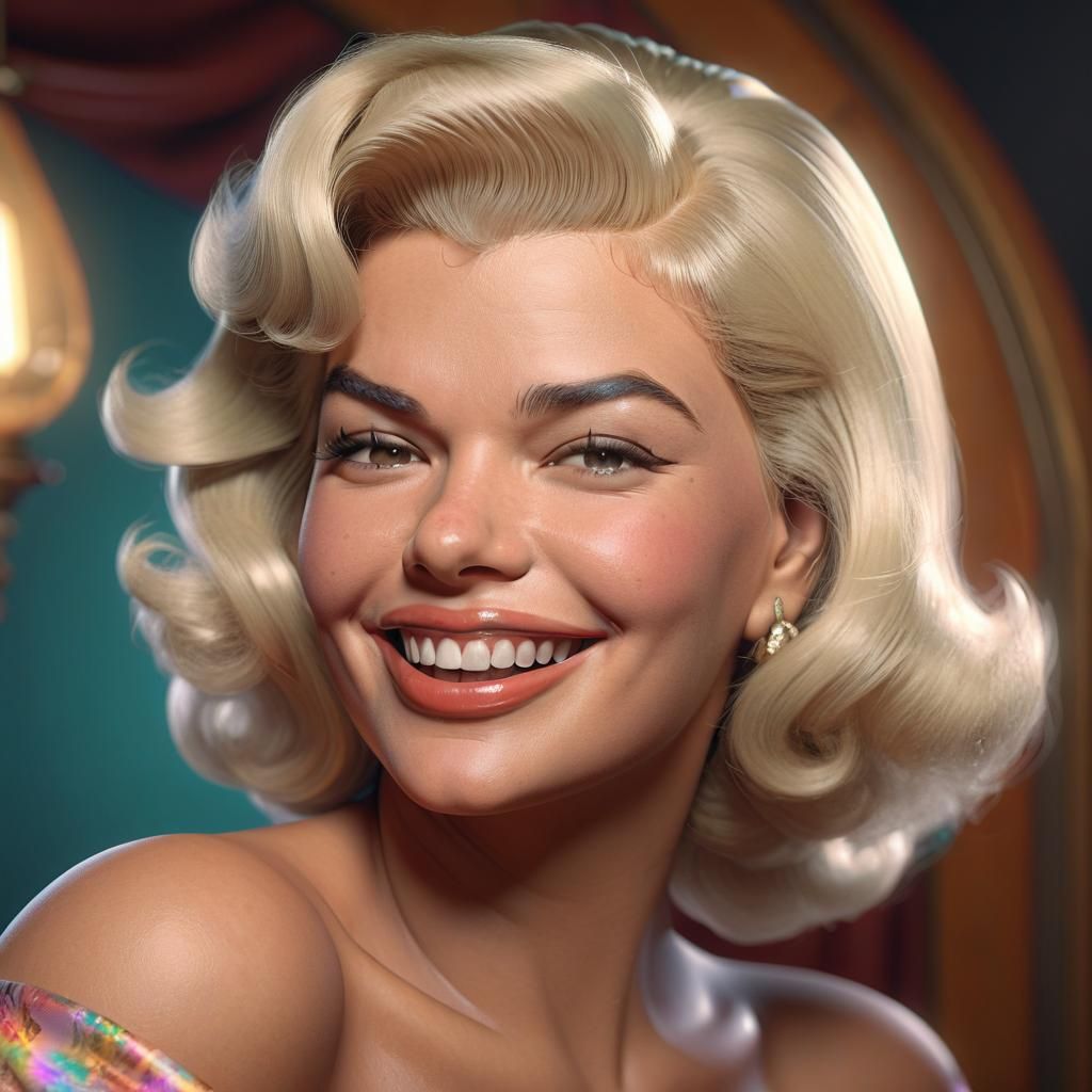 Jayne Mansfield Ai Generated Artwork Nightcafe Creator