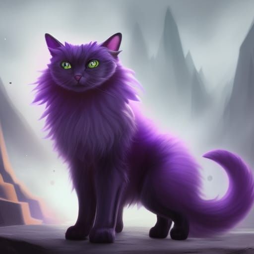 Hitoshi Shinsou as a cat. - AI Generated Artwork - NightCafe Creator